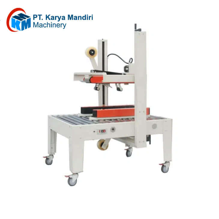 Carton Box Closing Machine (FXJ-8070B) - Karya Mandiri Machinery